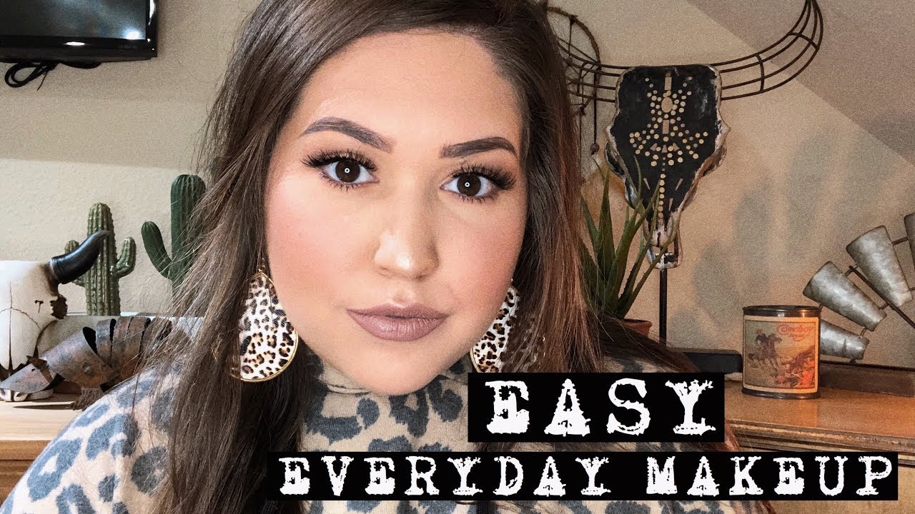 EVERYDAY MAKEUP | Easy Natural Makeup Tutorial For Beginners - YouTube