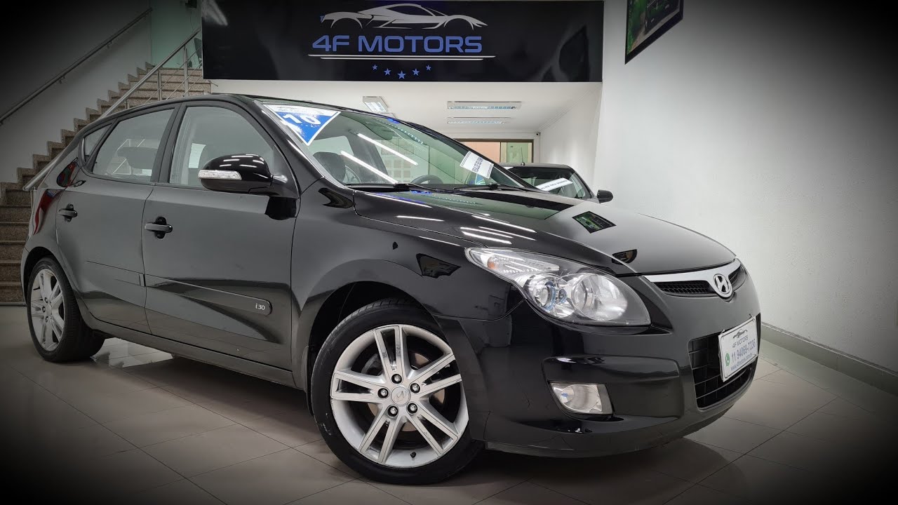 I30 2.0 GLS automático 2010 Teto solar 8 Air bag @4fmotors - YouTube