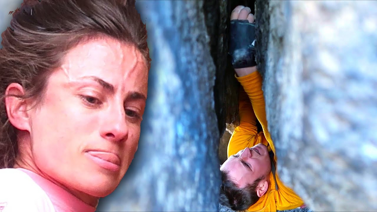 Climbing North America's Best Crack Boulder - YouTube