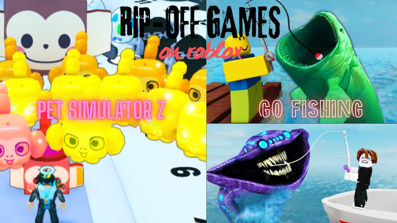 Playing ROBLOX'S most WEIRDEST RIP-OFFS - YouTube