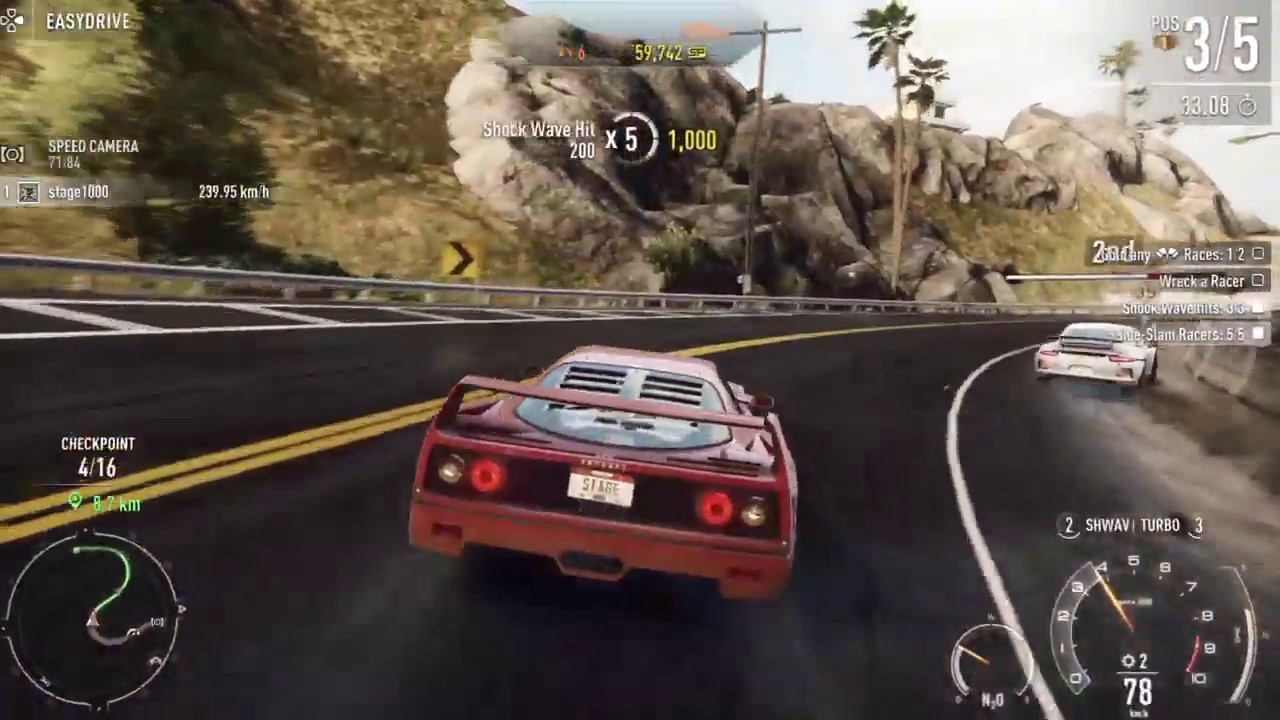 Need for Speed Rivals #5 Maxed Ferrari f40 - YouTube