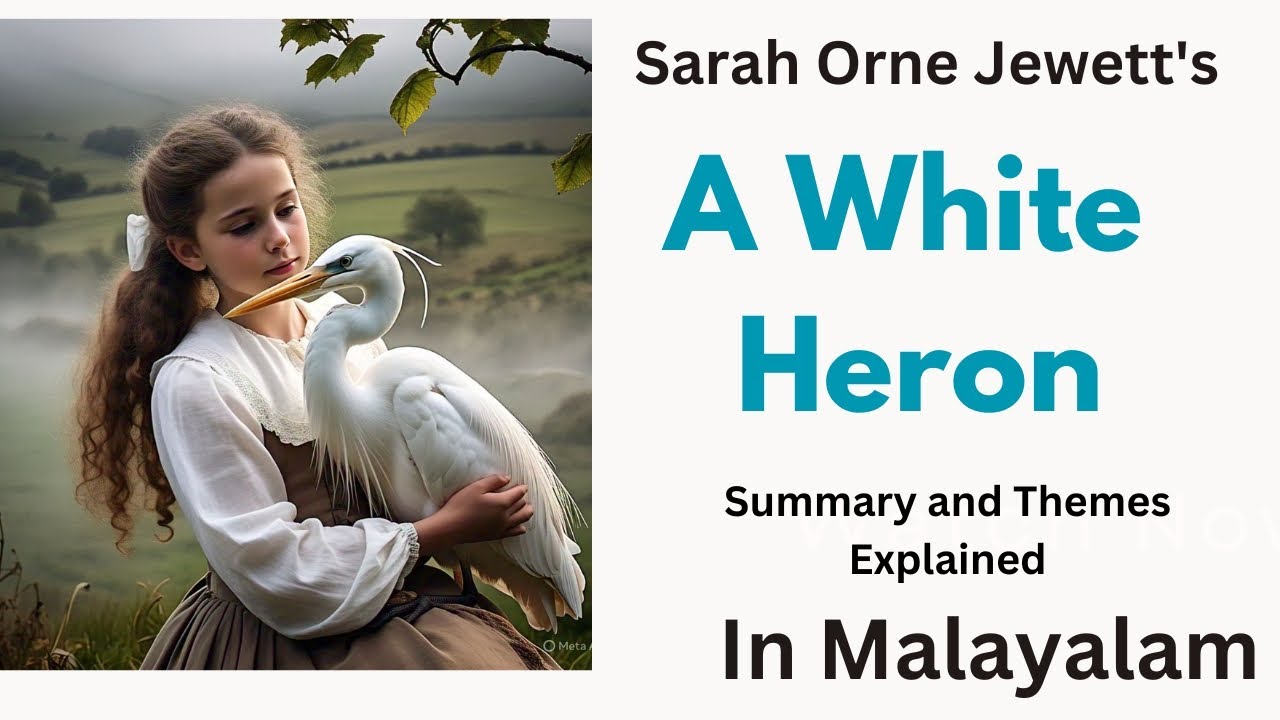 A White Heron by Sarah Orne Jewett Summary in Malayalam| American ...
