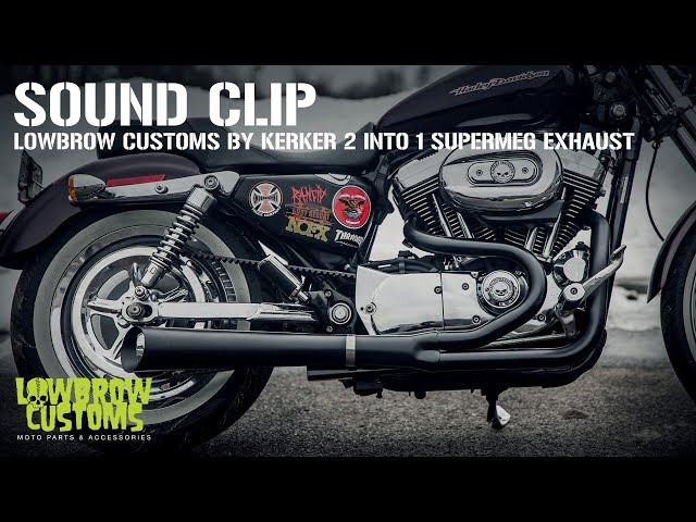 Kerker Pipes For Harley VIDEO: How To Install Lowbrow Customs By