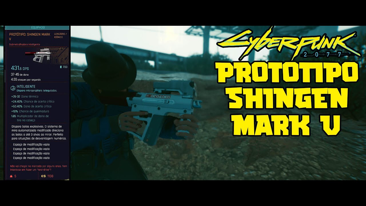 Prototipo shingen mark V Cyberpunk 2077 - YouTube