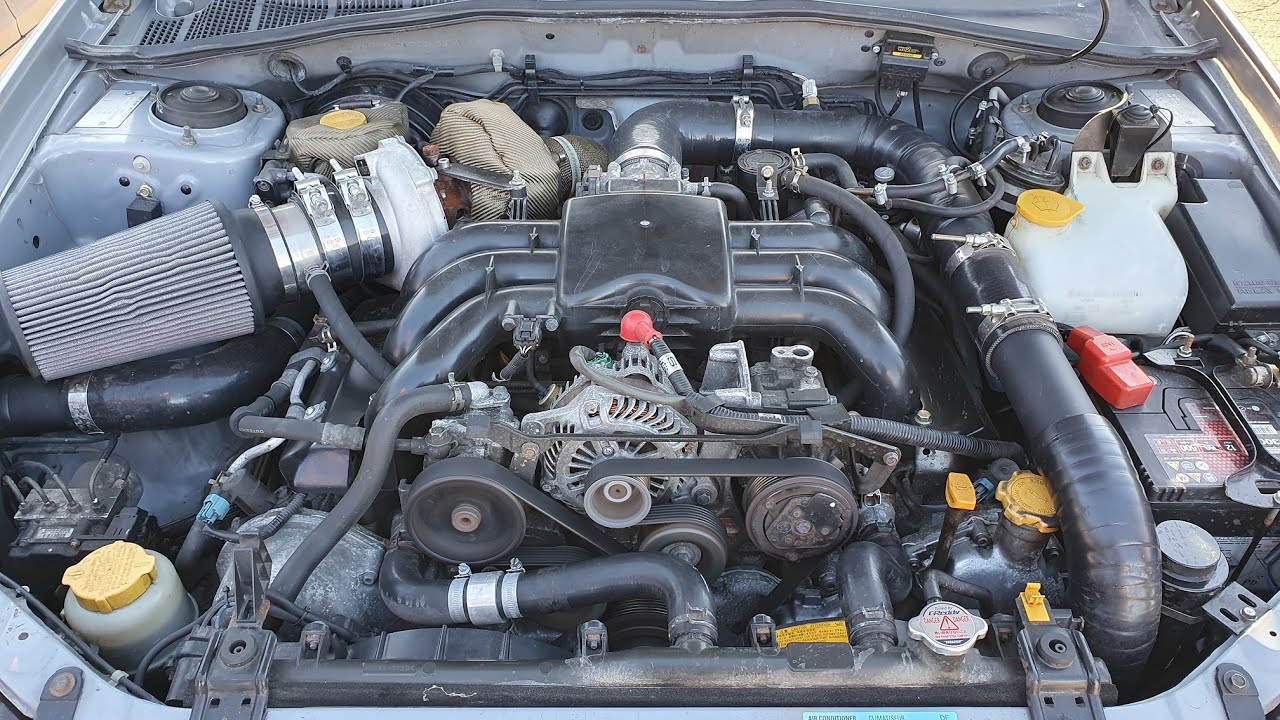 Impreza WRX H6 Turbo flutter - YouTube