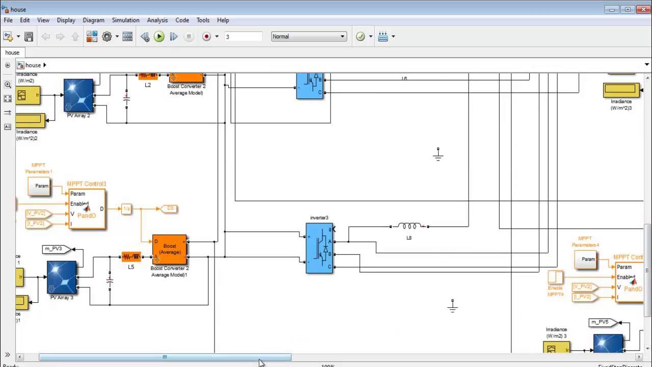 PV and Solar Panels Grid Model Matlab simulink Projects - YouTube