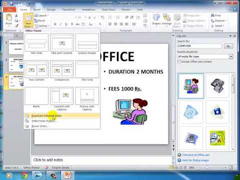 41 Basic computer course in marathi Lecture 41 powerpoint - YouTube