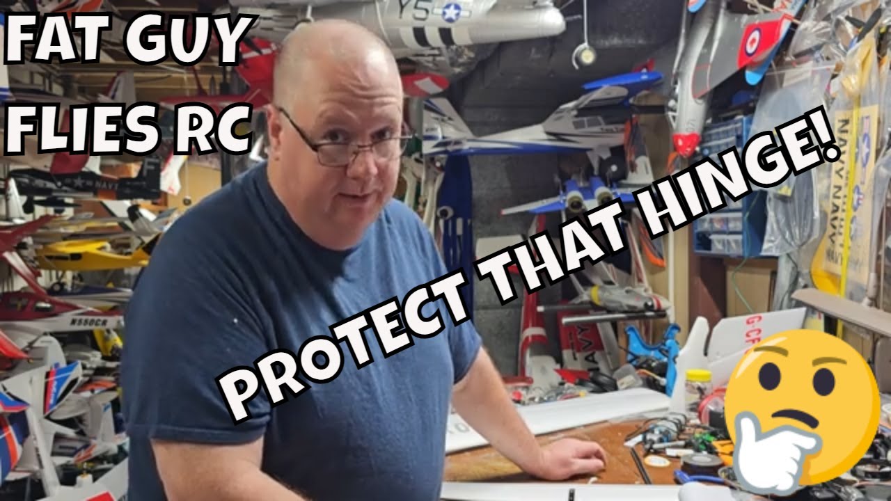 PROTECT THOSE FOAM HINGES! A MESSAGE FROM FAT GUY by Fat Guy Flies RC ...