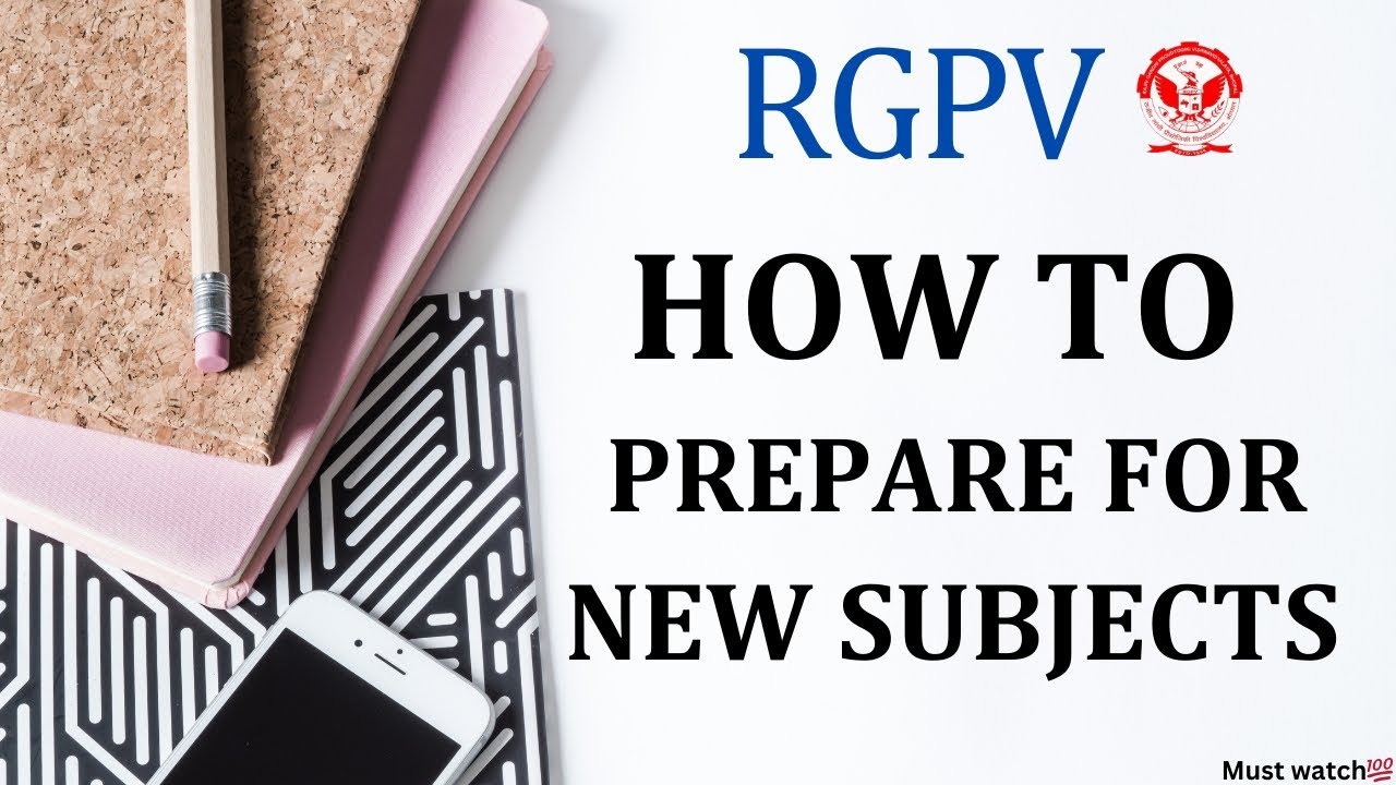 How to prepare for New Subjects added in RGPV Syllabus || College ...