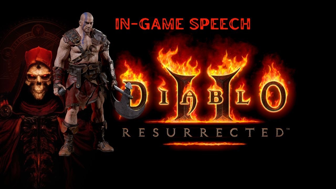 Diablo 2 Resurrected Barbarian In-Game Speech/Voice line - YouTube