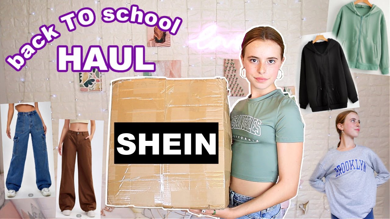 ΤΕΡΑΣΤΙΟ Back To School SHEIN Haul - YouTube