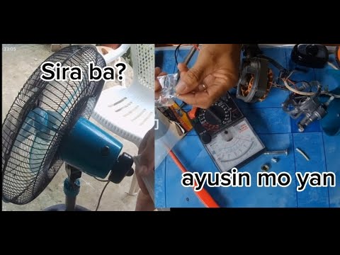 Electric fan Repair - YouTube