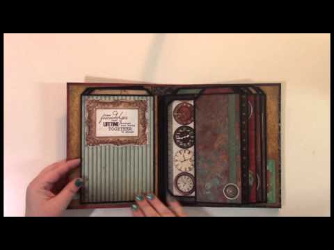 Antique Mini Album - YouTube