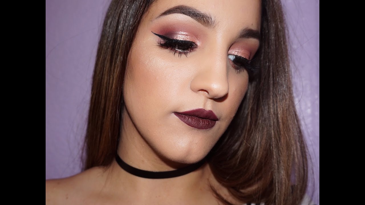 Vampy Glam Makeup Tutorial | YglamRbeauty - YouTube