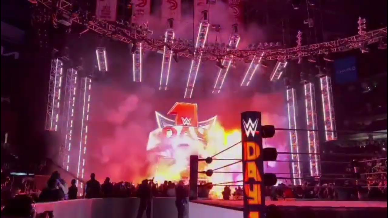 Wwe Day 1 Pyro 2022 Youtube