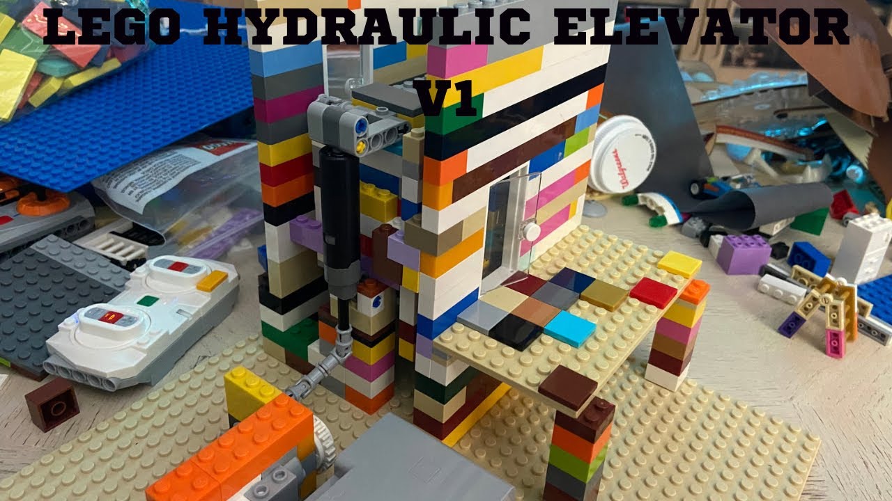 Lego “Hydraulic” Elevator V1 - YouTube