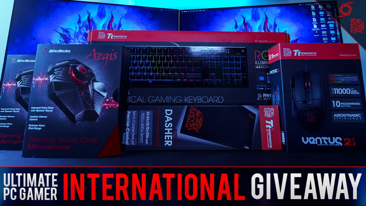 Ultimate PC Gamer International Giveaway - YouTube