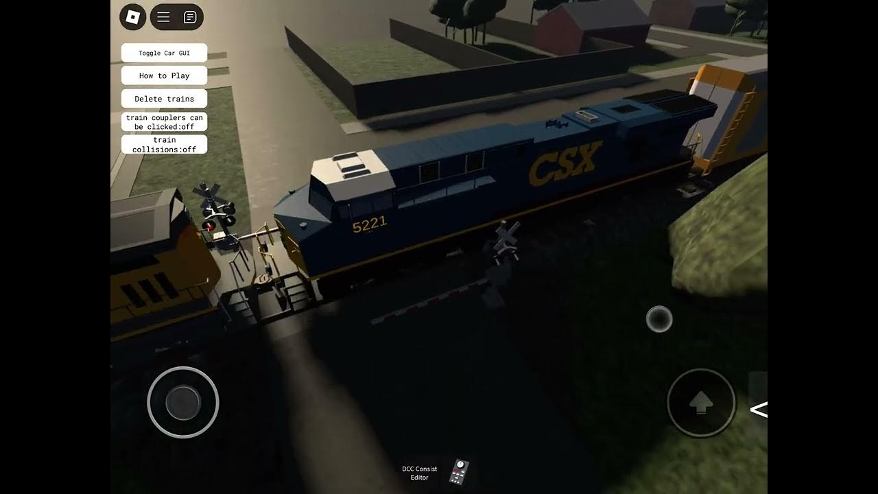 Roblox Ro Scale Southline District UP Autorack Train With CSX and BNSF (With Mid-DPUs) - YouTube