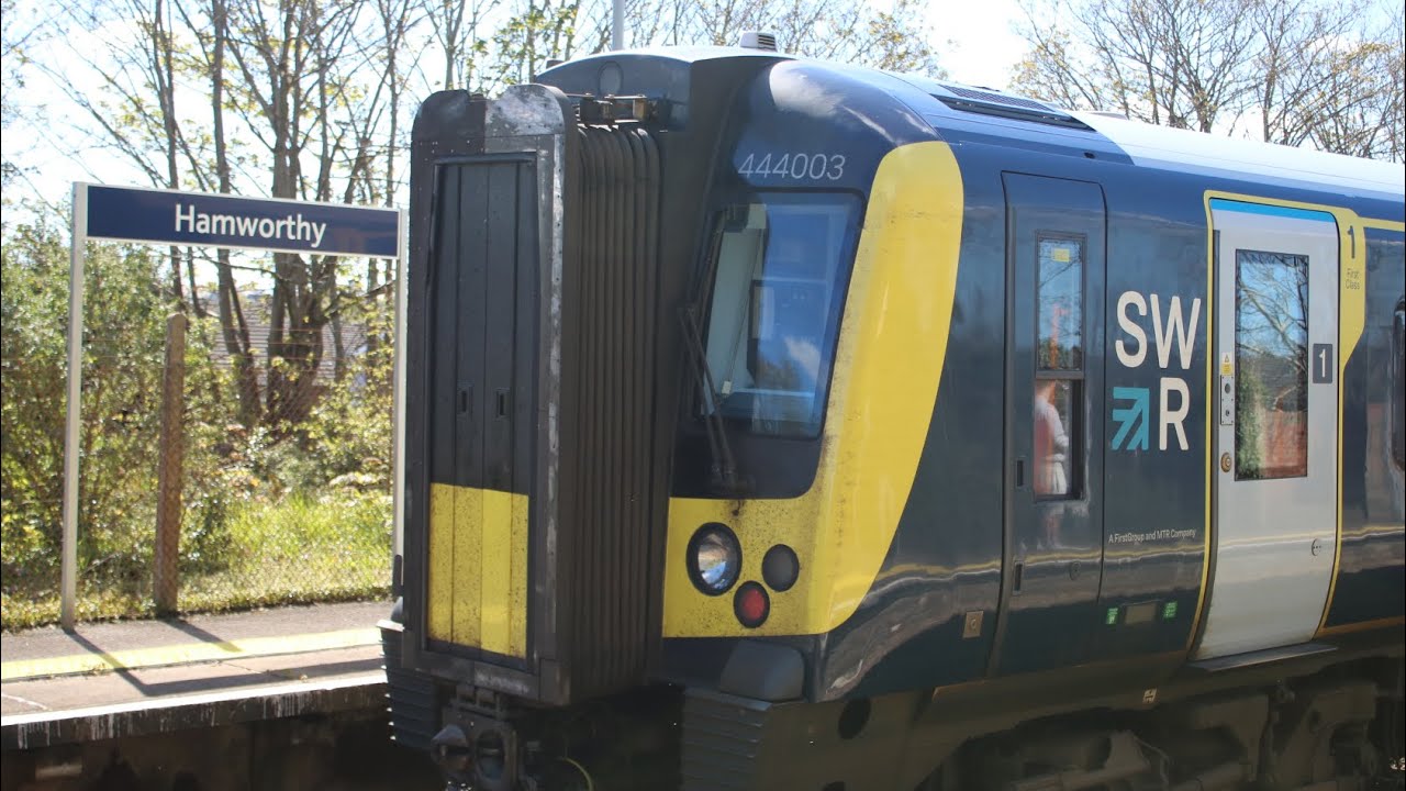 Trains at Hamworthy 24/4/24 - YouTube