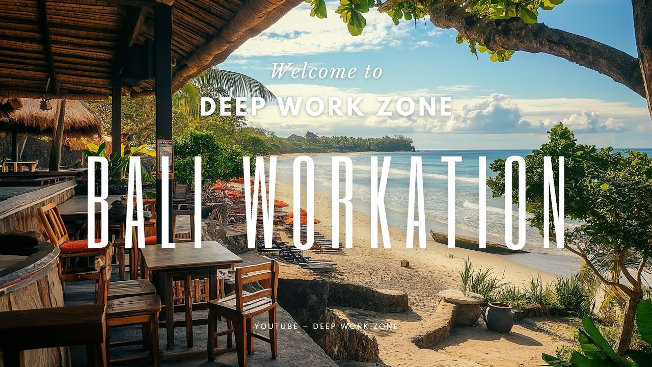 Deep Focus Music for Work, Coding and Concentration | Background Music | Bali Workation - YouTube
