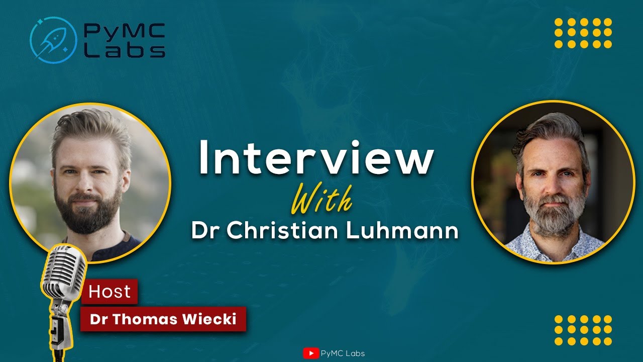 Interview with Dr. Christian Luhmann [PyMC core team] - YouTube