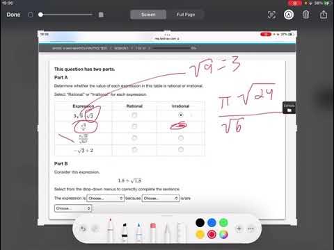 MCAS practice session 1 question 7 - YouTube