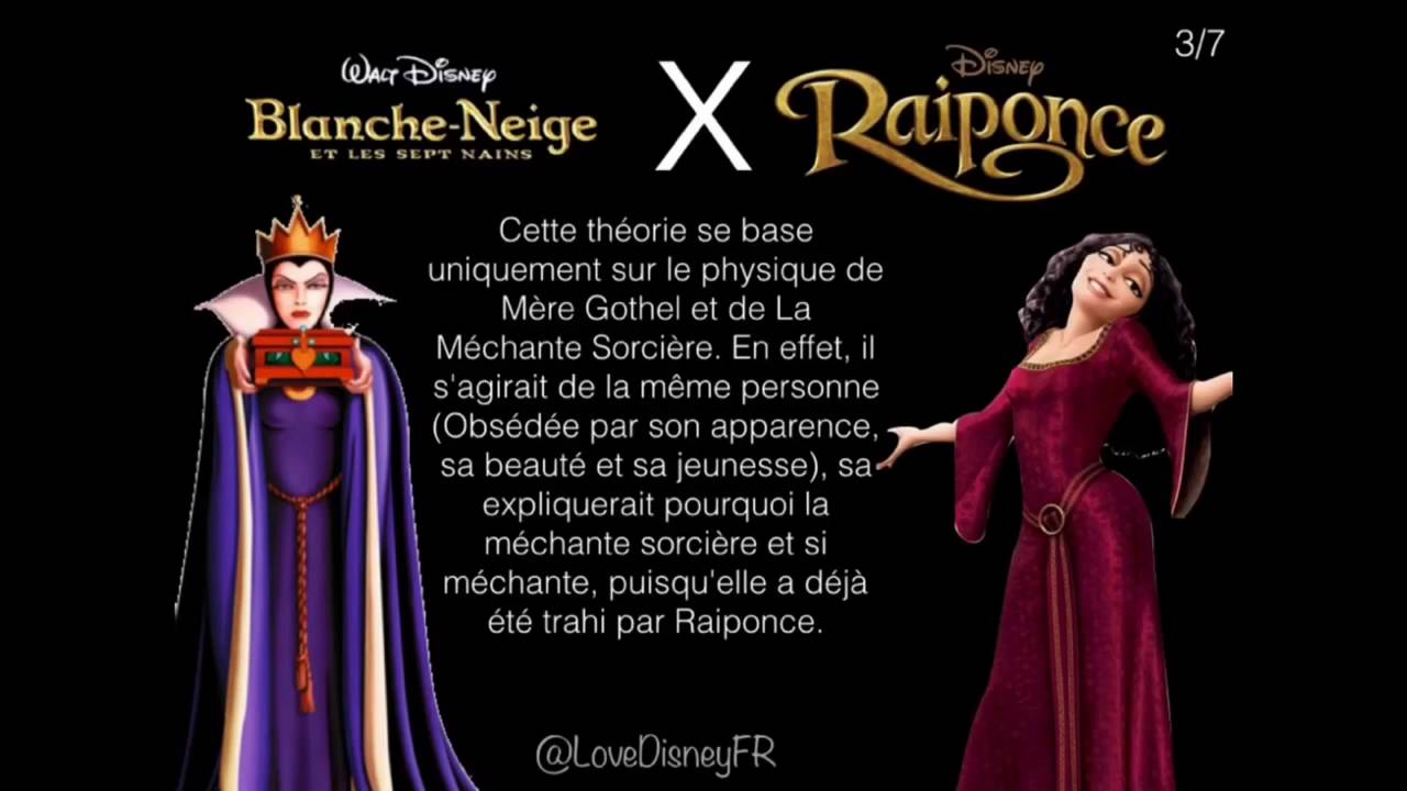 Semaine des Théories #3 - La Méchante sorciére et Mére Gothel, même ...