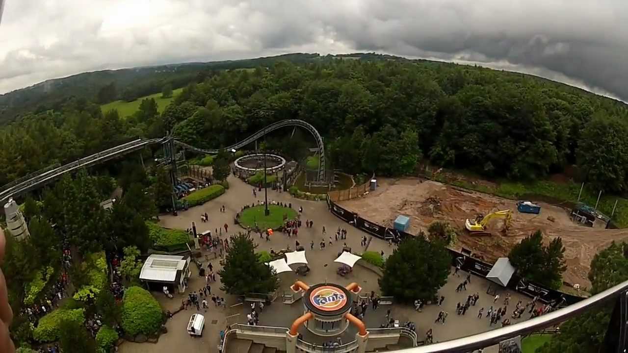Alton Towers FRONT SEAT POV - HD - Nemesis - Air - Oblivion - Water ...