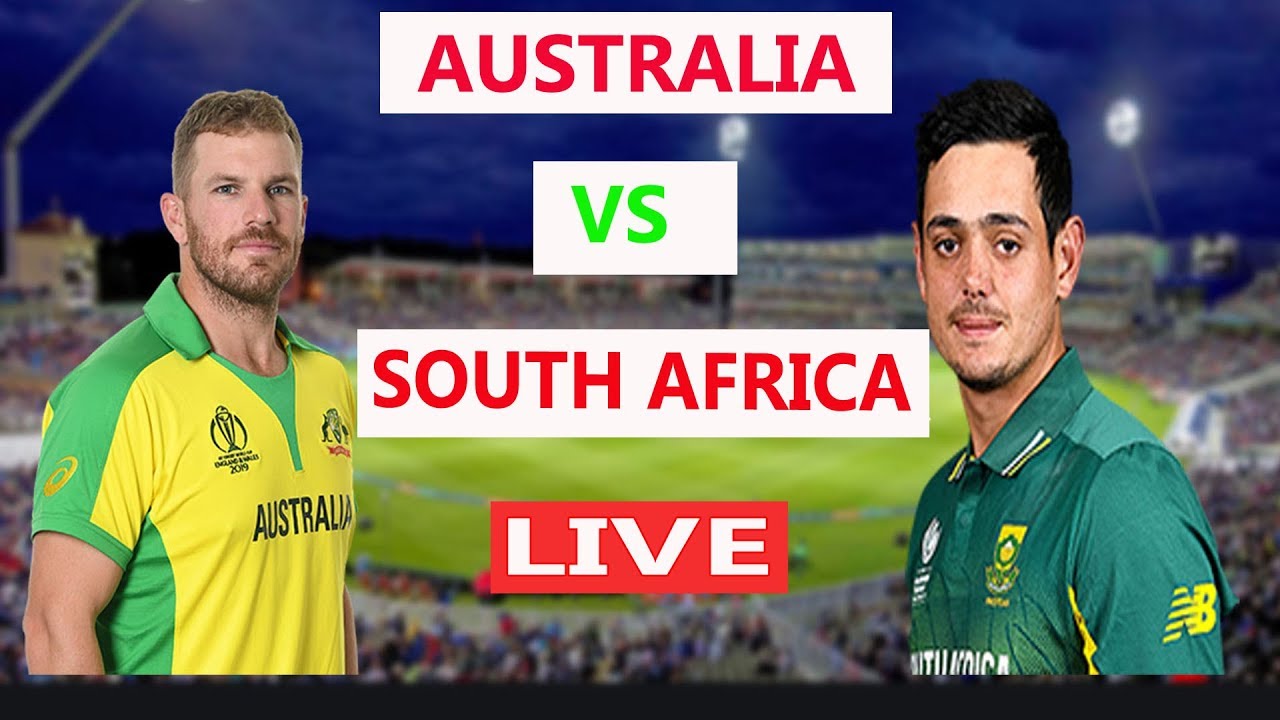 Australia vs South Africa 3rd odi live cricket 2020 | AUS vs RSA live ...