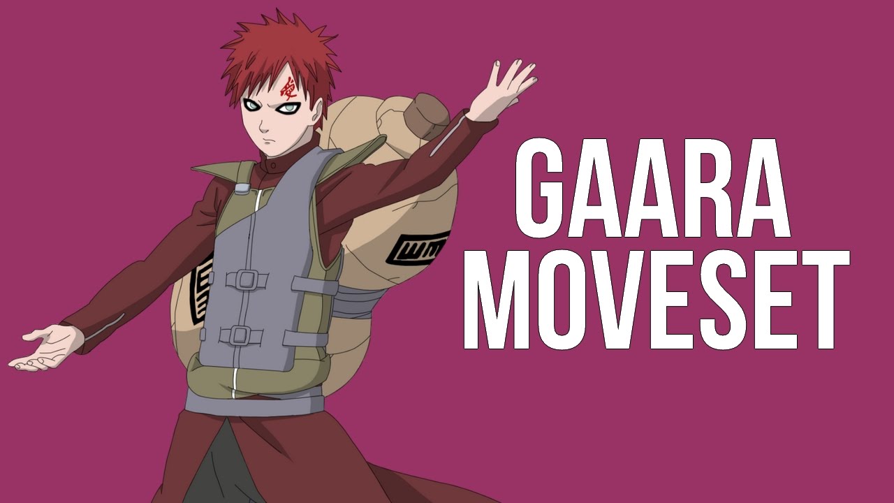 Naruto Storm Revolution - Second Gaara Complete Moveset - YouTube