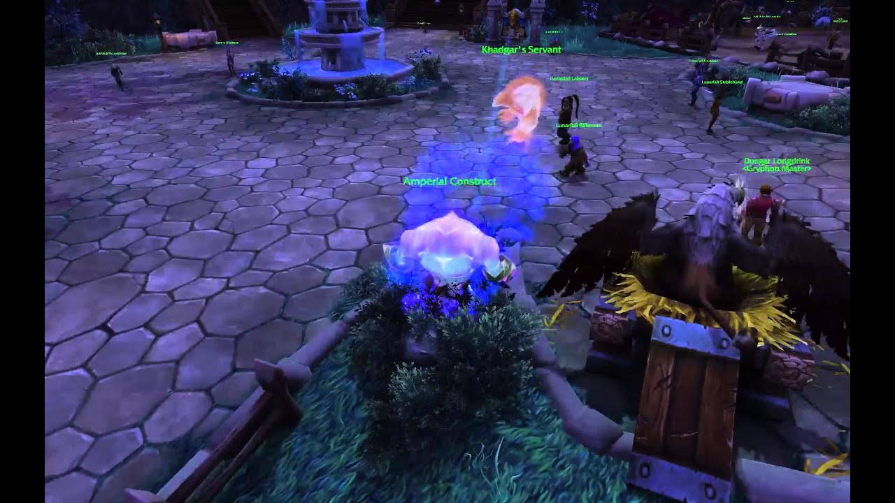 WoW 6.1 Mage Tower Buff - YouTube