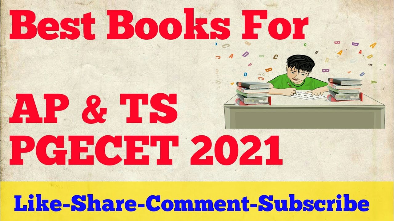AP PGECET 2021 Best Books | Best Books for PGECET for all branches | AP ...