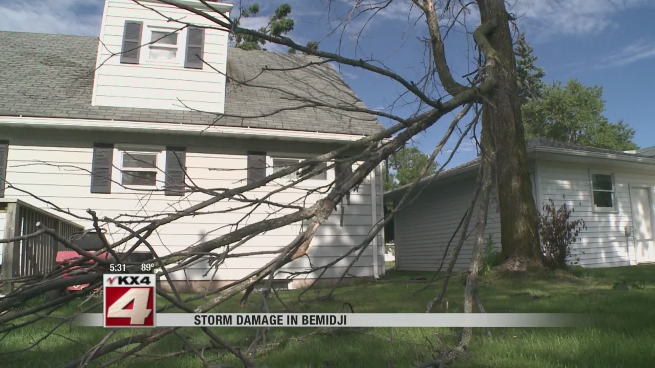 Bemidji Storm Damage - YouTube