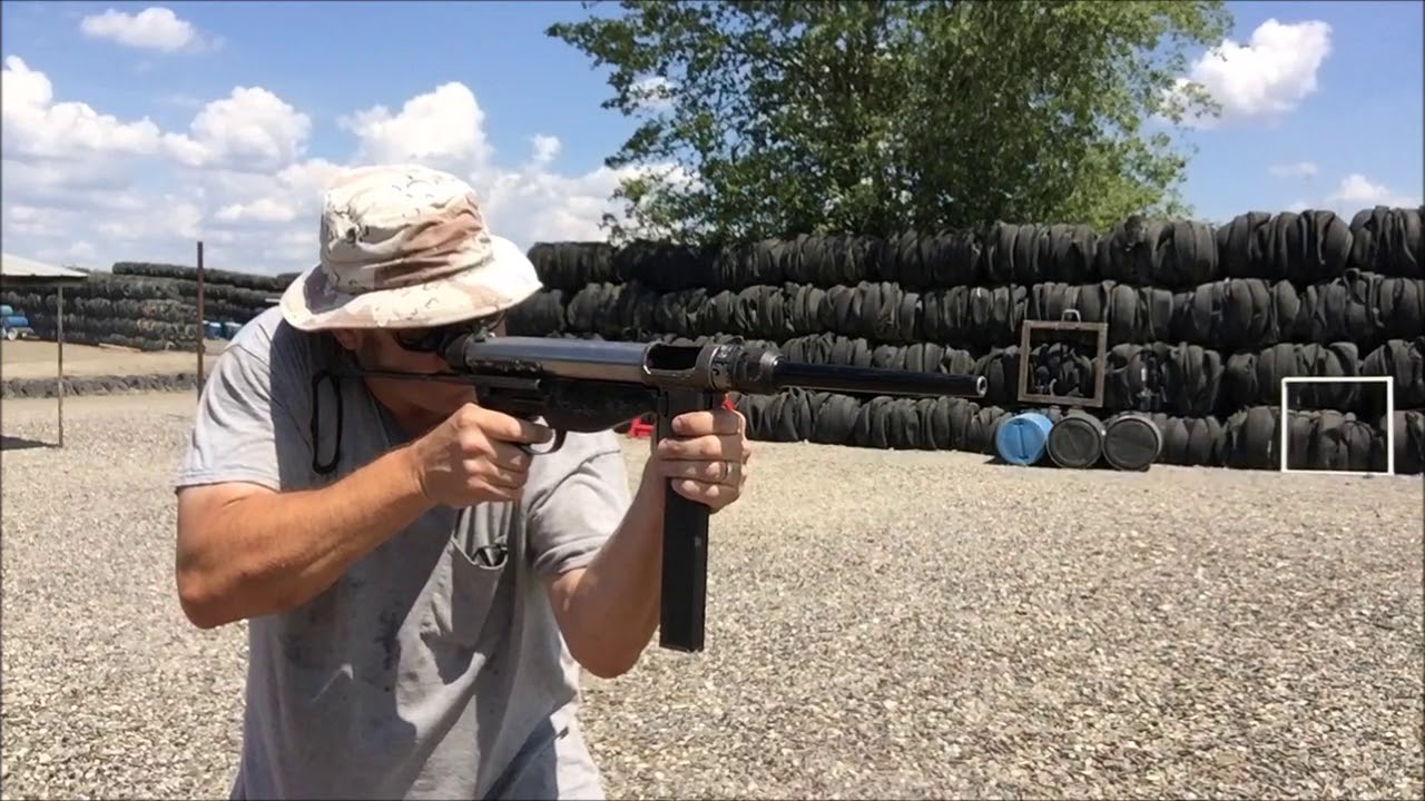 FBP 9mm "GREASE GUN" - DEFENSIVE ARMS ACADEMY - YouTube