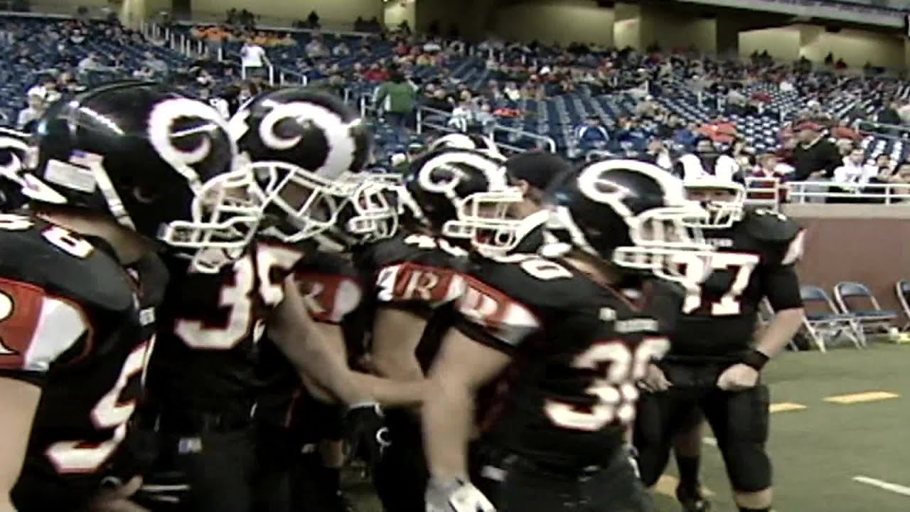 2008 package of the Rockford Rams at state finals - YouTube