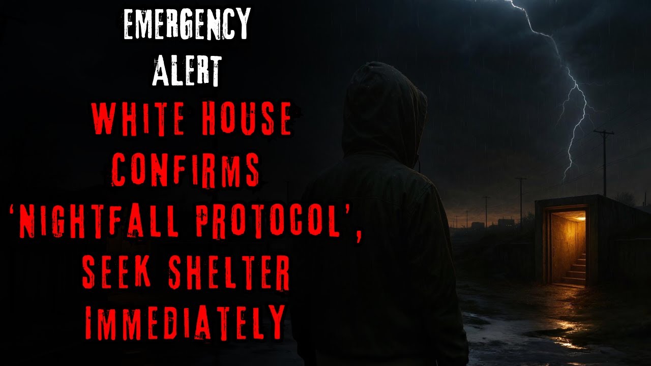 "EMERGENCY ALERT: White House Confirms ‘Nightfall Protocol’, Seek Shelter" Creepypasta - YouTube
