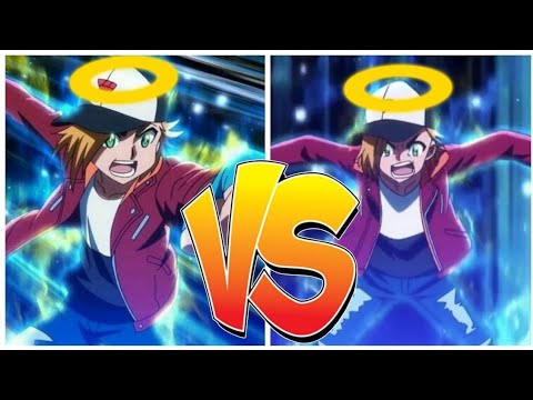UPWARD VS DOWNWARD FORCE MODE! EPIC WIND KNIGHT BATTLE! BEYBLADE BURST ...
