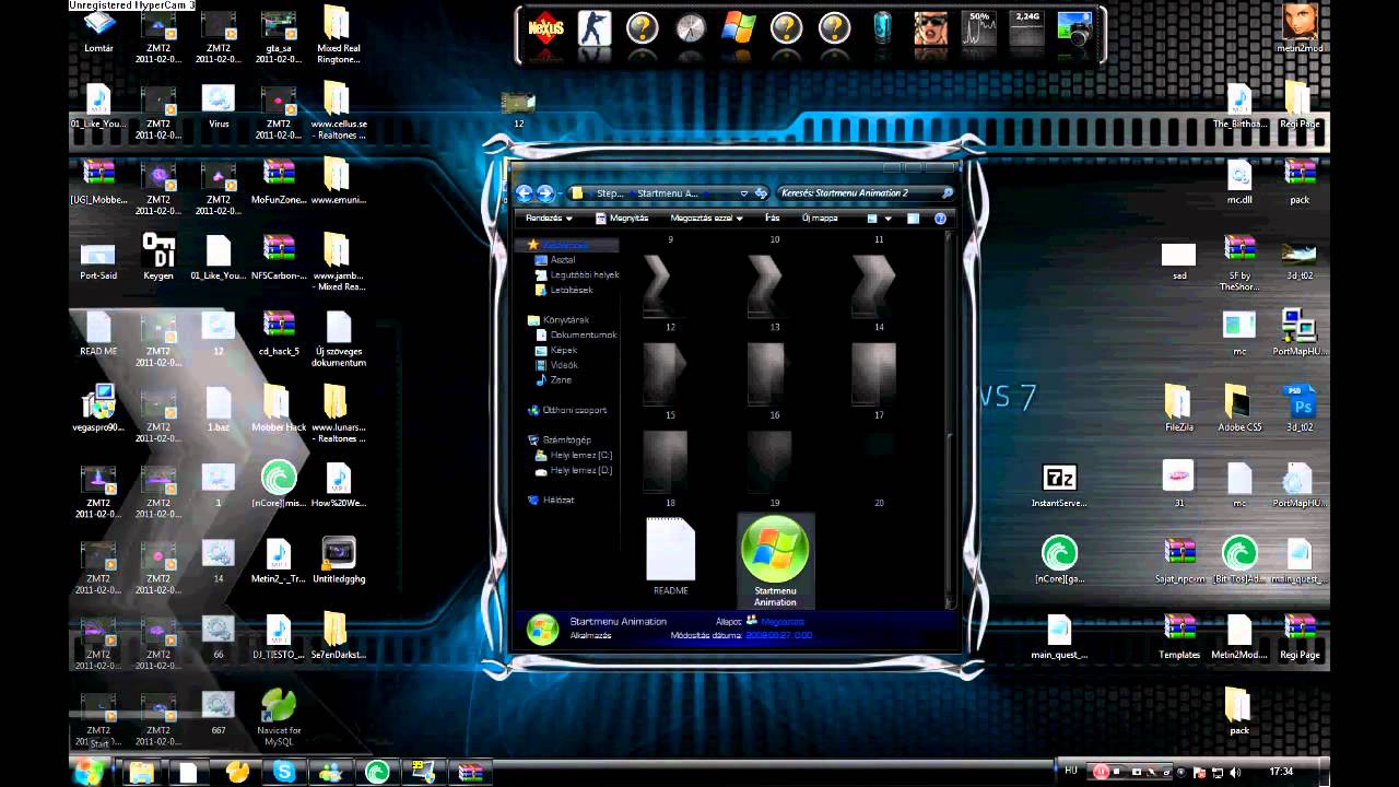 Windows 7 Startmenu Animation HD - YouTube