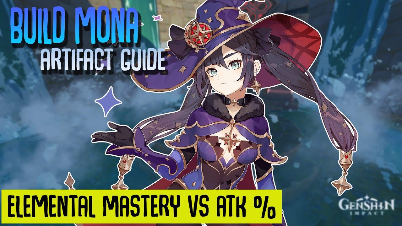 Tips Build Mona (Showcase) - Genshin Impact - YouTube