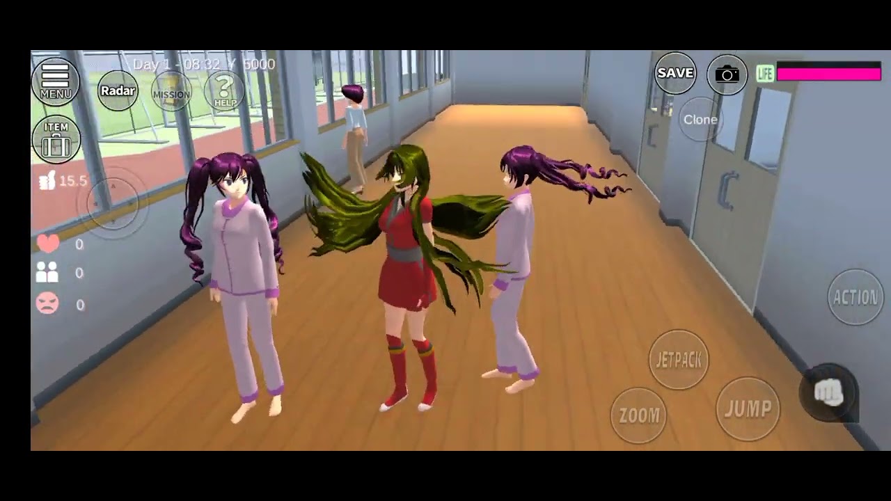 tutorial sakura school simulator part 2 - YouTube