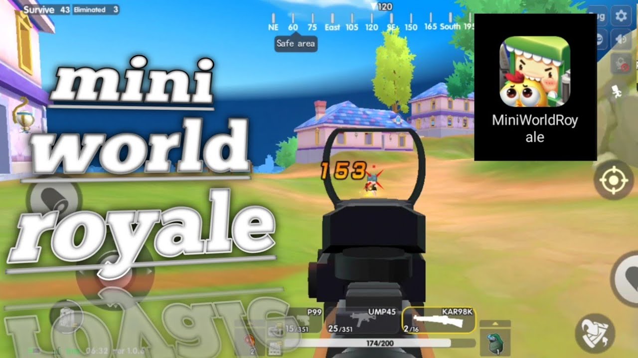 mini world royale gameplay in hindi | mini world royale - battle royale ...