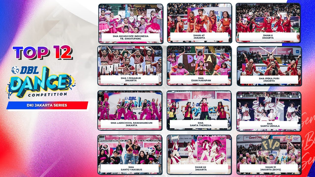 BEST 12 DBL DANCE COMPETITION DKI JAKARTA CHAMPIONSHIP SERIES - YouTube