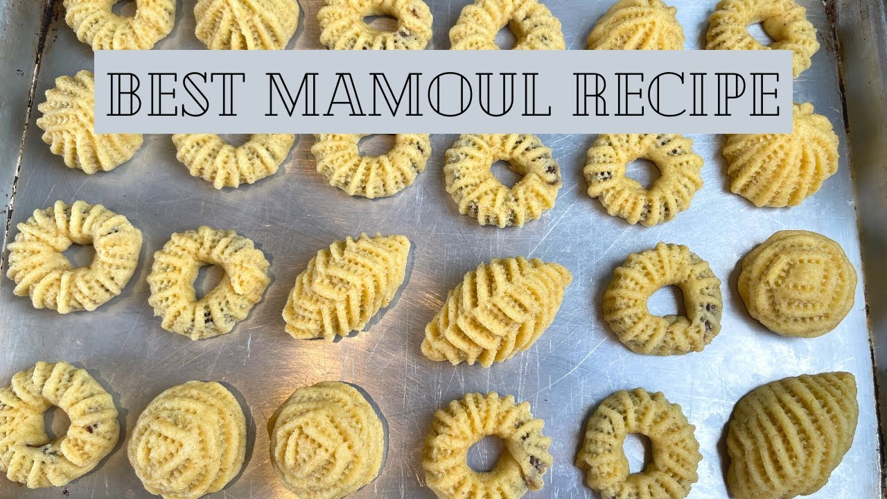 The BEST Mamoul Recipe EVER For 2022 - YouTube