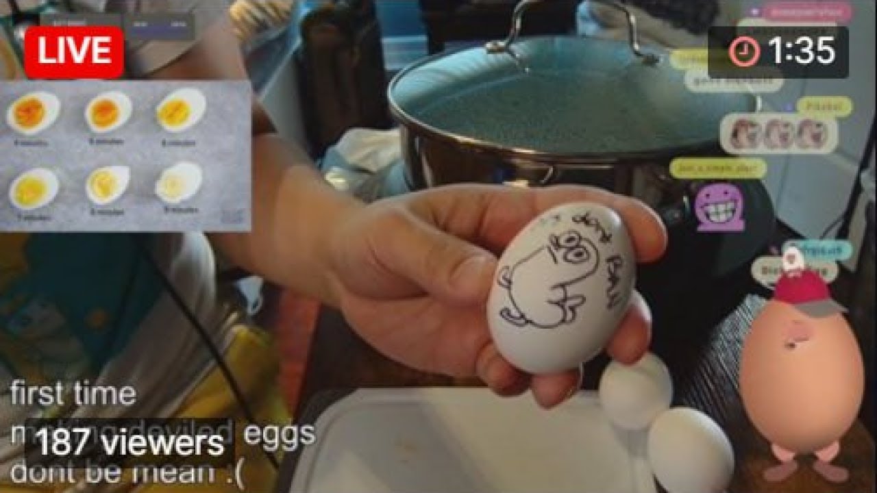 【IRL】The Egg Stream - YouTube
