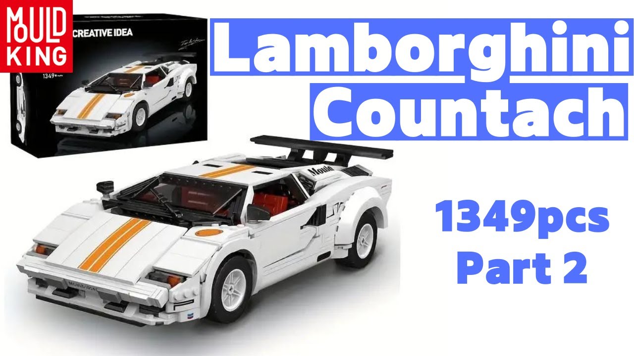 2/4 MOULDKING Lamborghini Countach speed build - YouTube