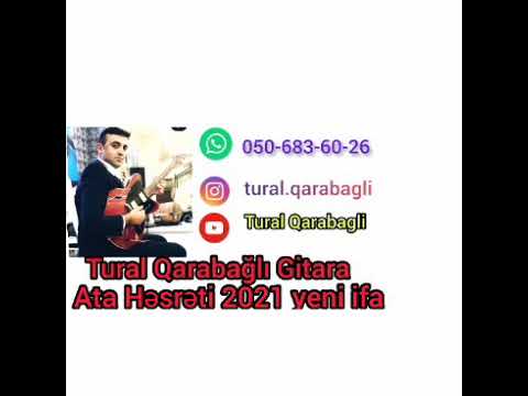Tural qarabagli gitara Ata hesreti 050 683 60 26