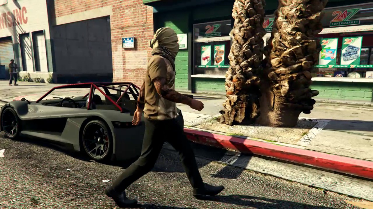 GTA 5 STORE ROBBERY - YouTube
