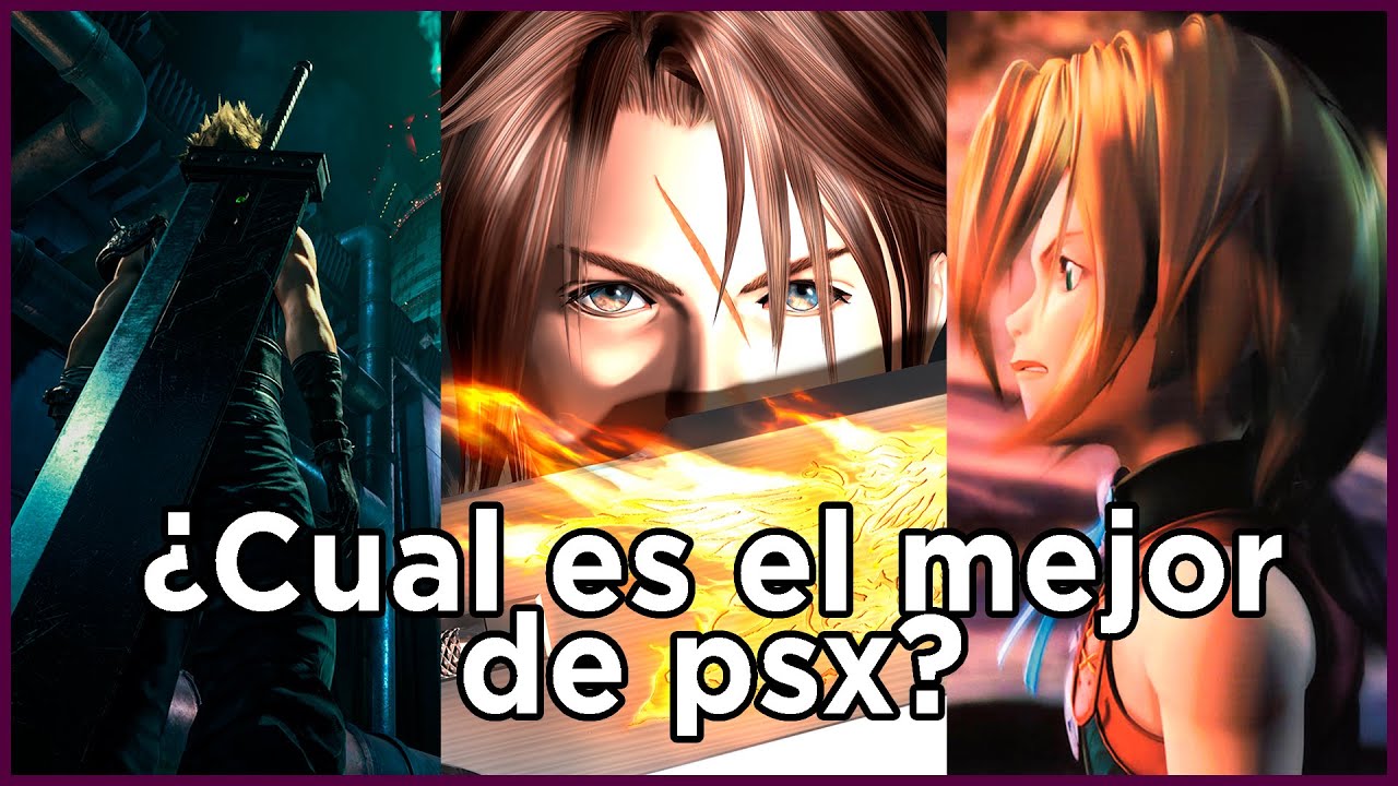 ¿Cuál es el mejor Final Fantasy de PlayStation 1? | FFVII VS FFVIII VS ...
