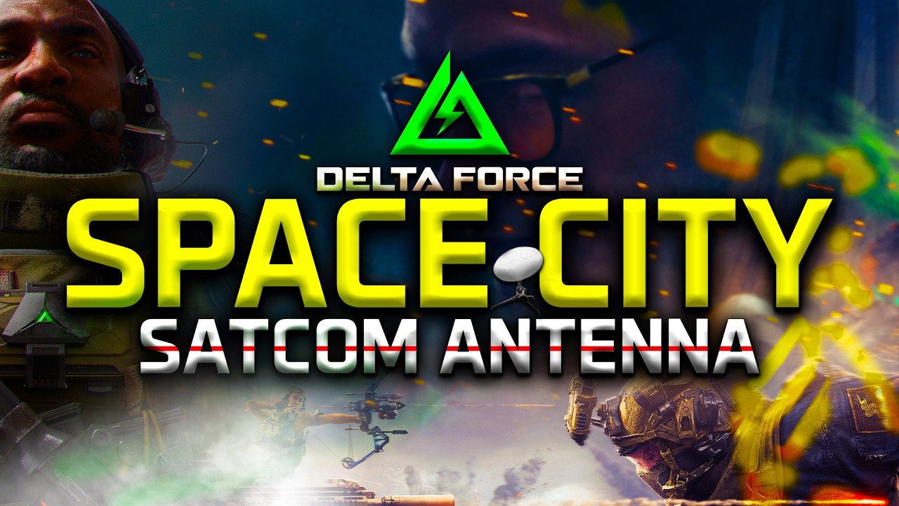 Find the SATCOM ANTENNA on Delta Force Space City - YouTube