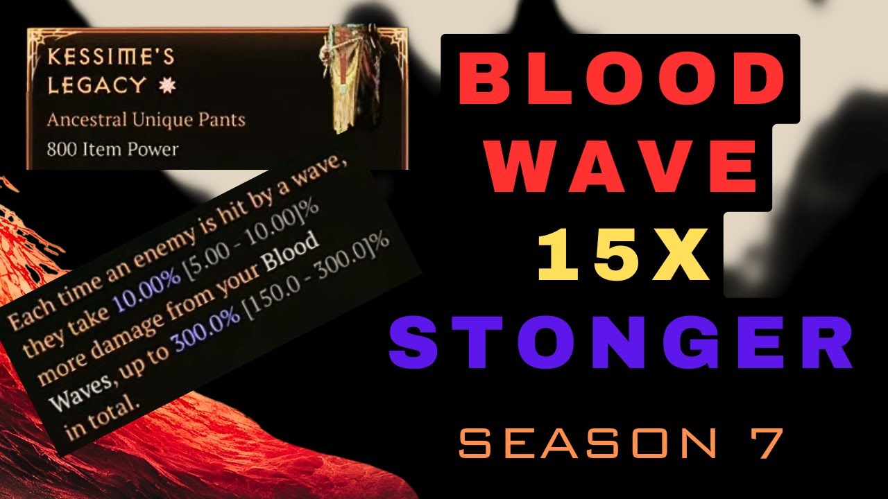 Blood Wave will be THE STRONGEST BUILD in Season 7! - YouTube